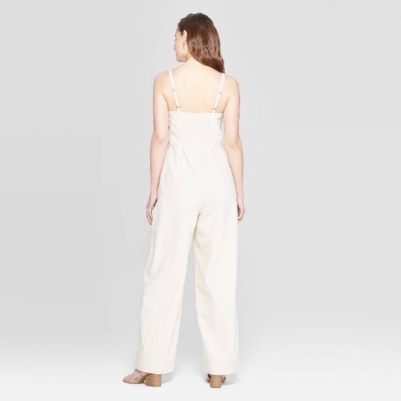 Universal Thread | Pants & Jumpsuits | Universal Thread Co Off White Jumpsuit | Poshmark